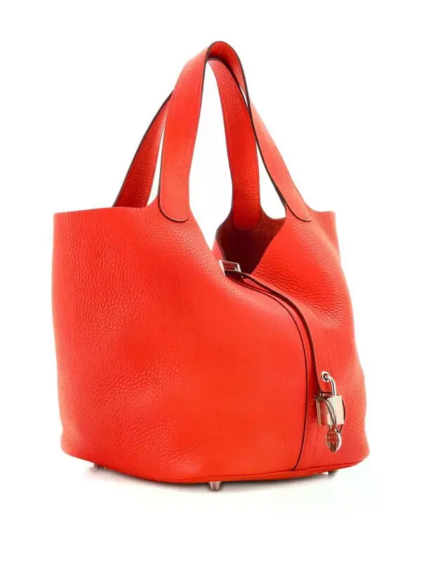 Hermès Picotin Lock Mm Bucket Bag - Orange