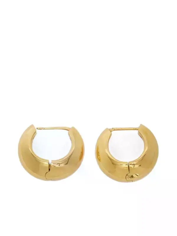JIL SANDER Hoop Earrings - Gold