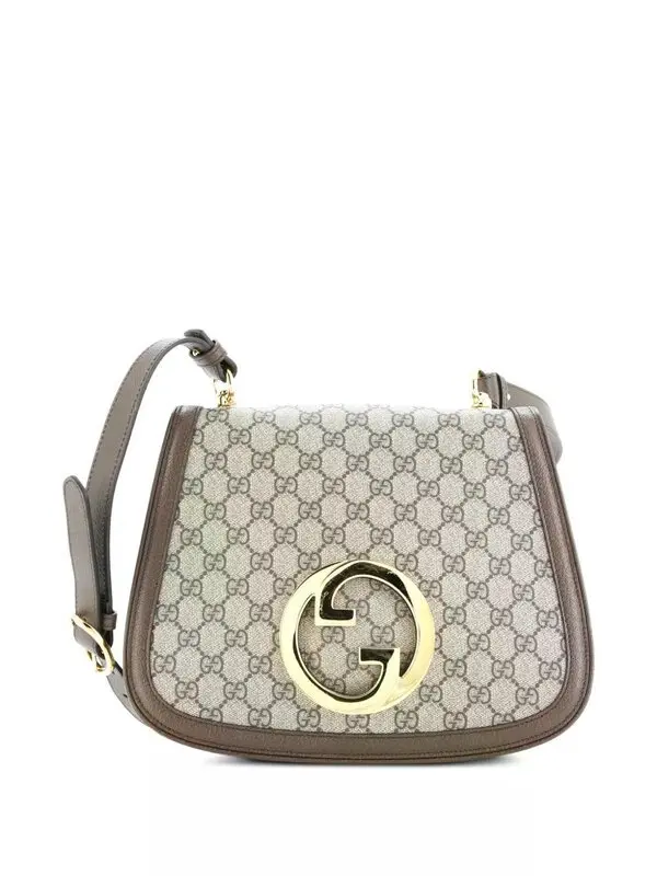 Gucci Blondie Leather Medium Shoulder Bag - Brown