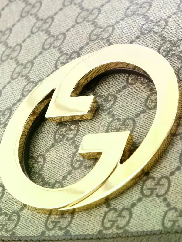 Gucci Blondie Leather Medium Shoulder Bag - Brown