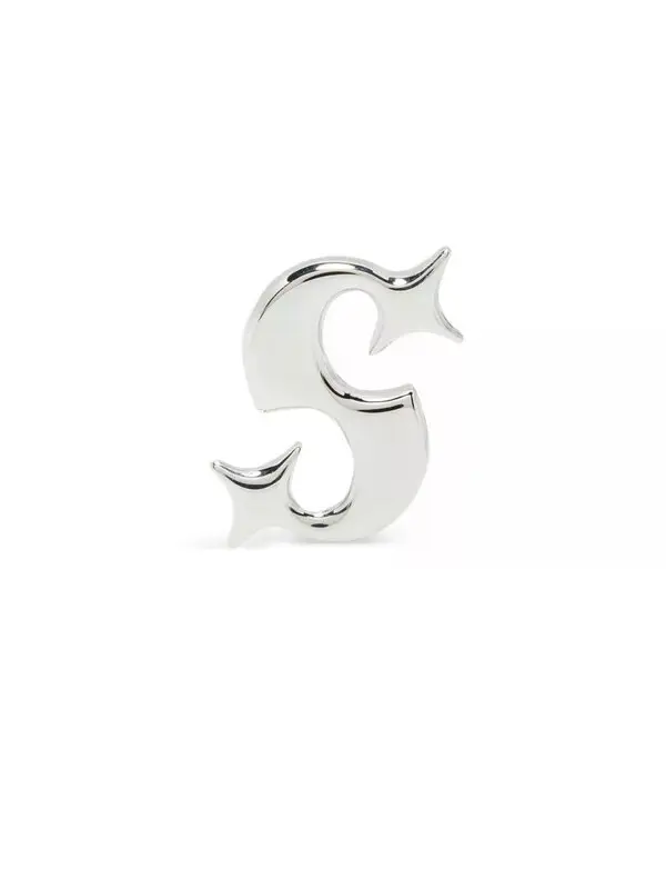 STOLEN GIRLFRIENDS CLUB Hidden Heart Stud Earrings - Silver