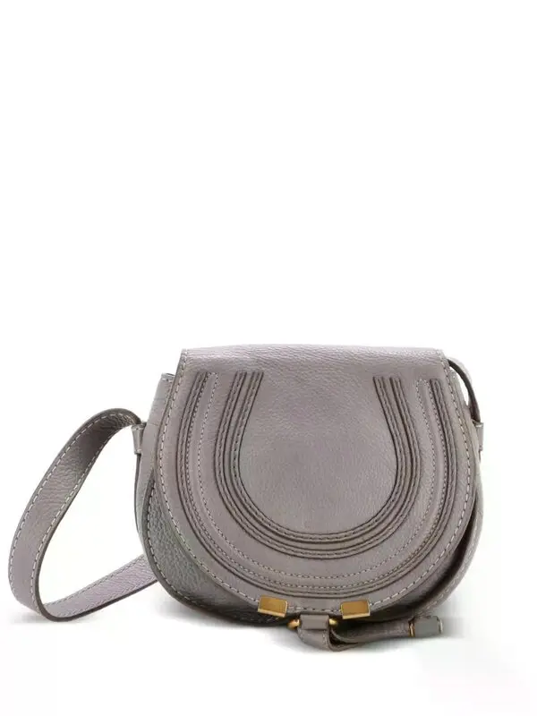 Chloé Marcie Small Crossbody Bag - Grey