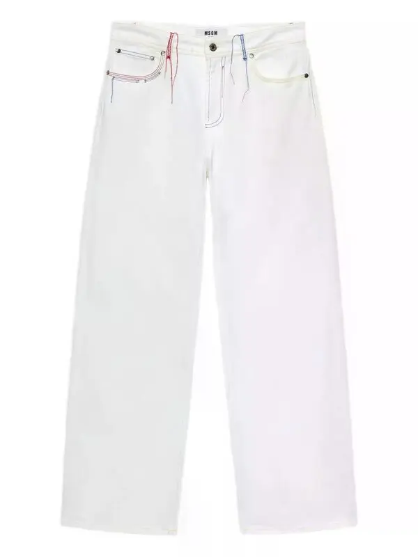 MSGM Wide-leg Jeans