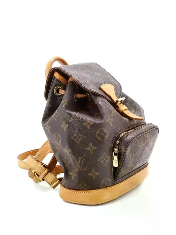 Louis Vuitton Montsouris Monogram Canvas Pm Backpack - Brown  display picture 1