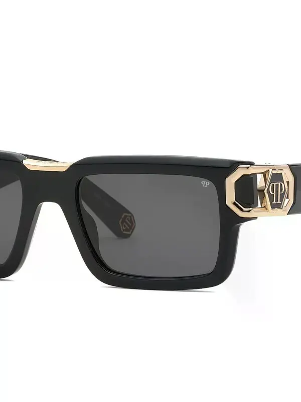 Philipp Plein Rectangular-frame Sunglasses