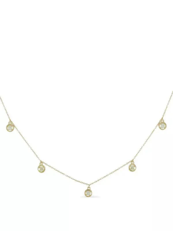 LB EXCLUSIVE 14k Yellow Diamond Necklace - Gold