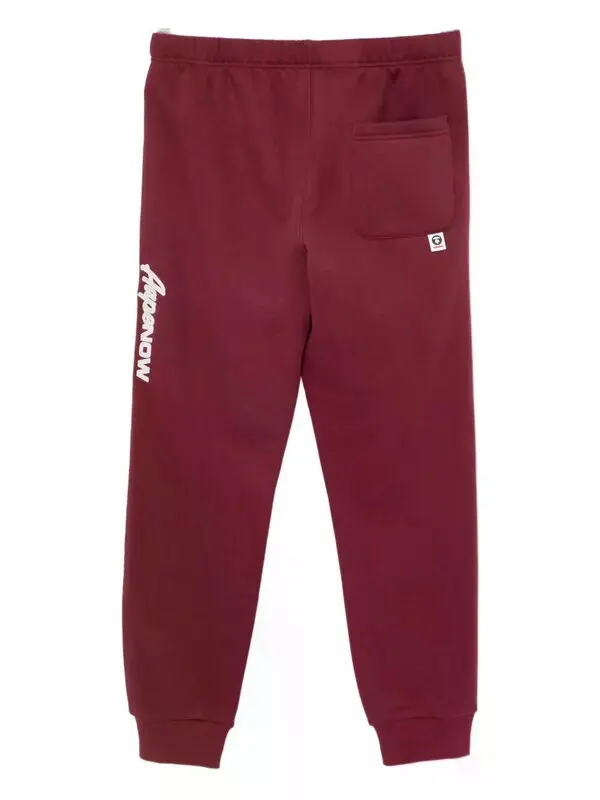 AAPE BY *A BATHING APE® Moonface Track Trousers