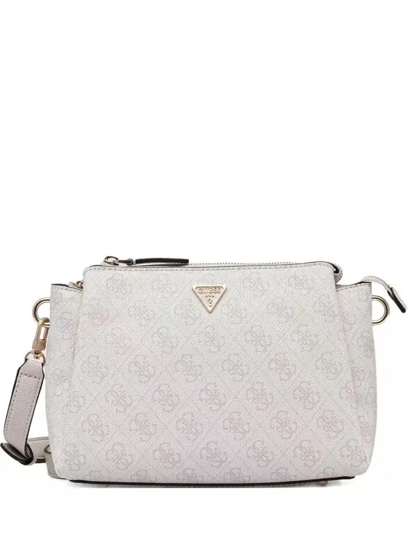 Guess Monogram Zip Satchel