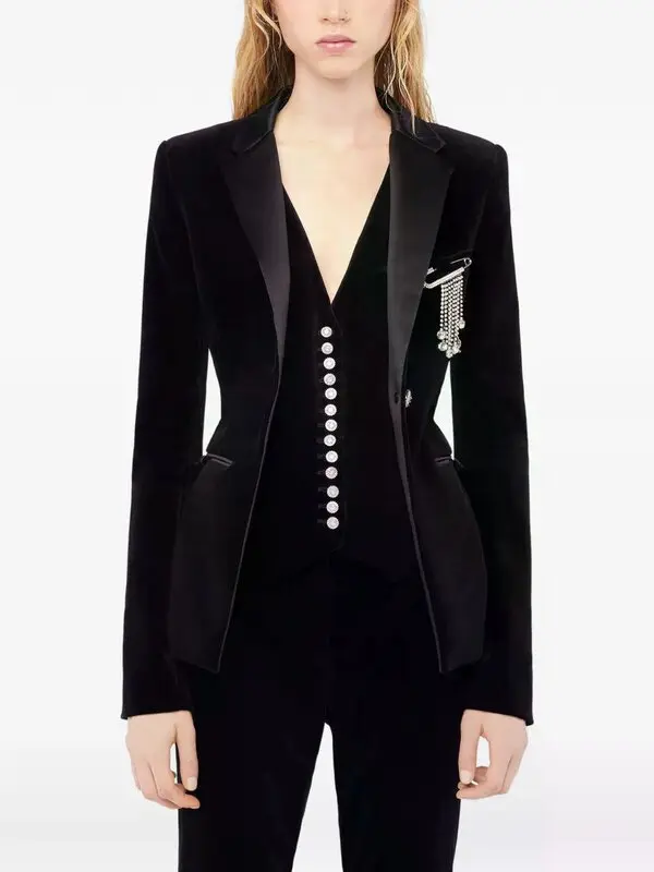 Rabanne Jewel-button Blazer