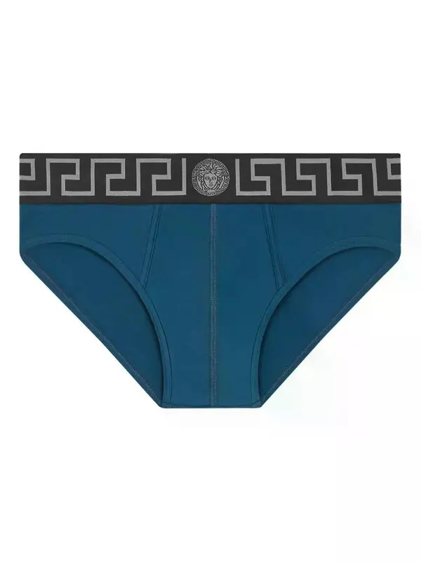 Versace Medusa-motif Briefs - Blue