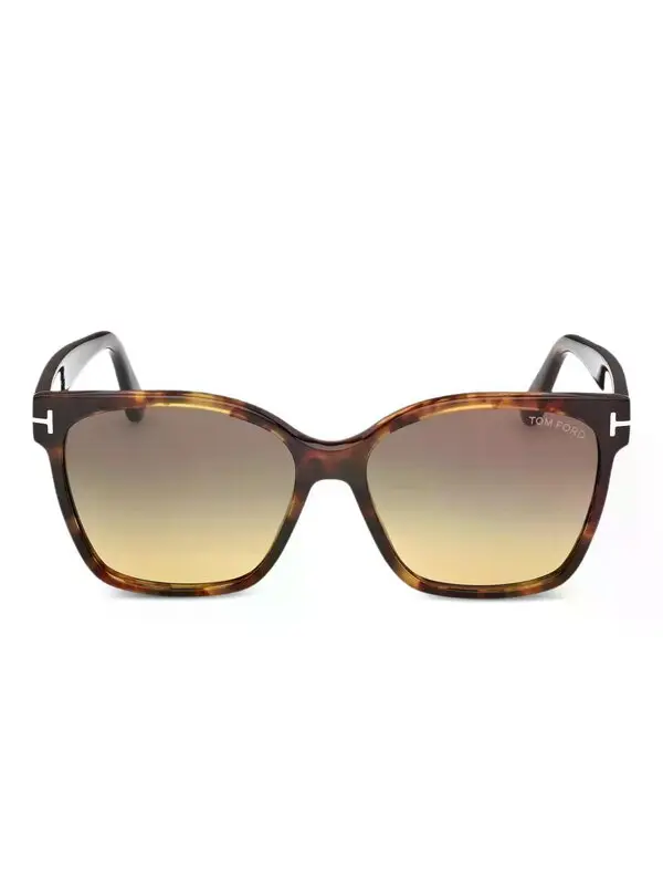 TOM FORD Cat-eye Frame Sunglasses - Brown