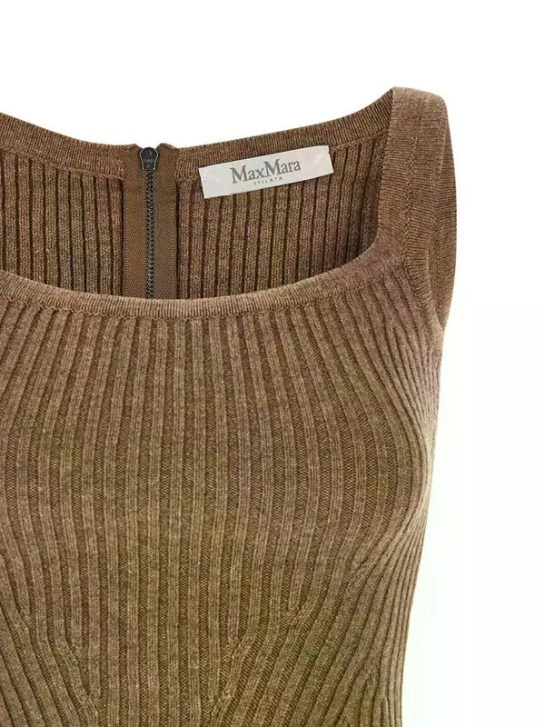 Max Mara Aretusa Ribbed-knit Tank Top