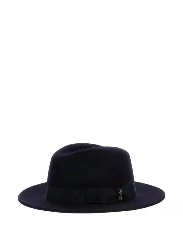 Borsalino Marengo Hat With Ribbon - Blue