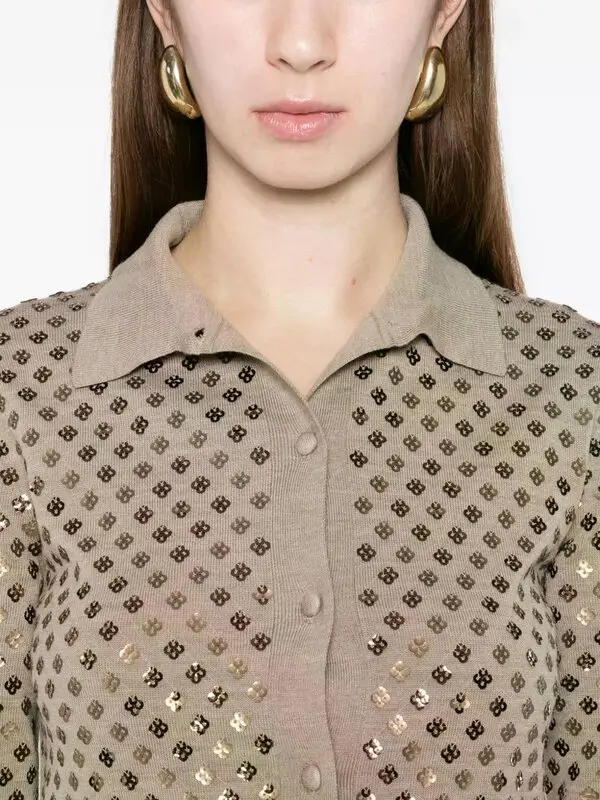 Max Mara Sequin-embellished Cardigan