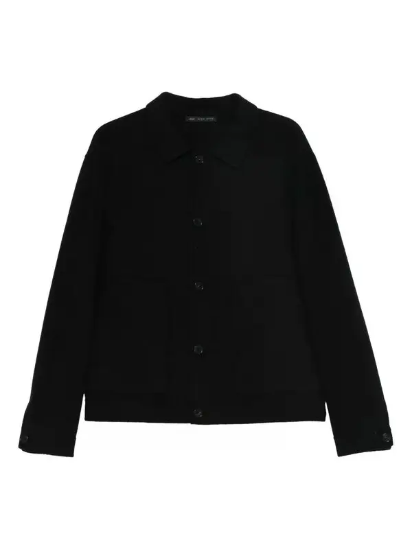 LOW BRAND Button-up Jacket - Black