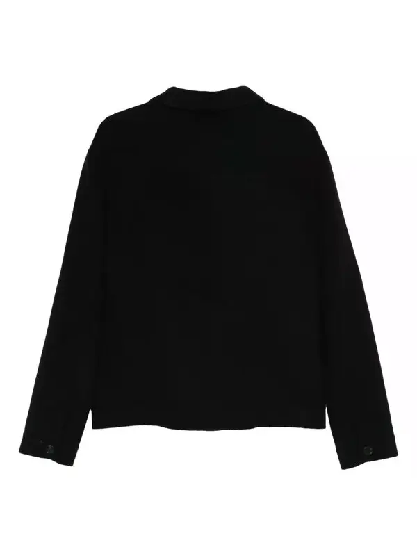 LOW BRAND Button-up Jacket - Black