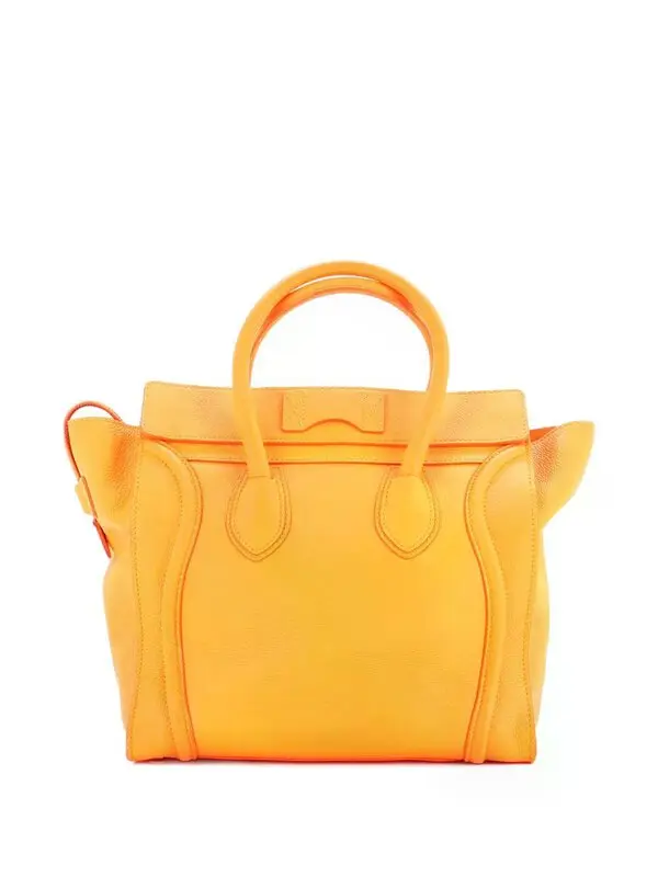 Celine Luggage Grainy Leather Mini Tote