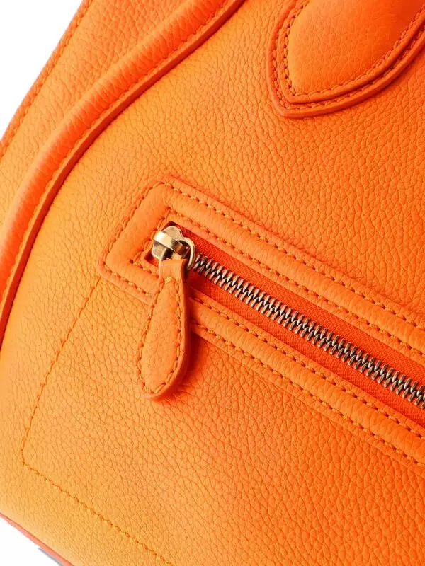 Celine Luggage Grainy Leather Mini Tote