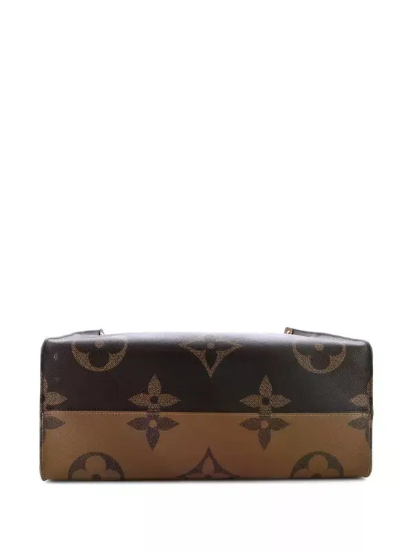 LOUIS VUITTON Onthego Reverse Monogram Giant Gm Tote Bag - Brown