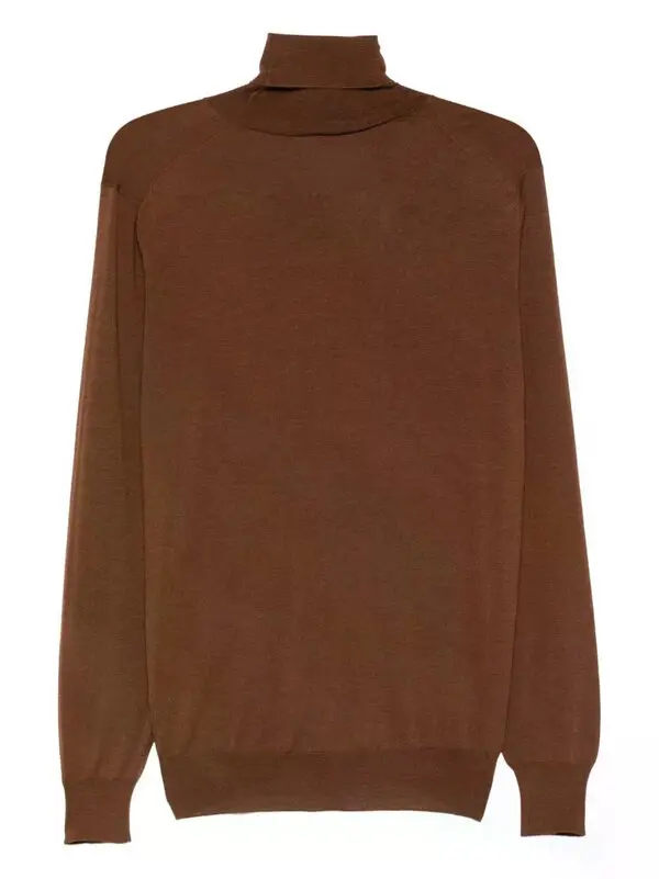 DELL'OGLIO Roll-neck Long Sleeve Sweater