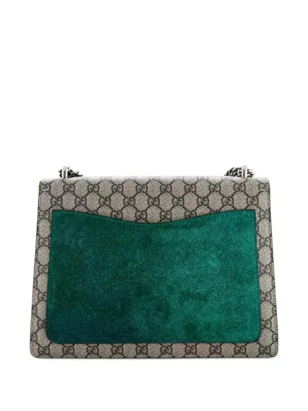 Gucci Dionysus Medium Shoulder Bag Embroidered Gg Coated Canvas