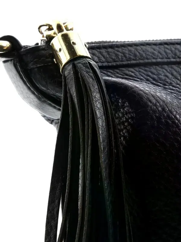 Gucci Soho Messenger Bag Leather Medium - Black