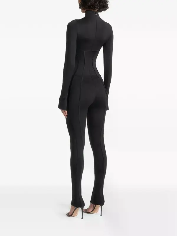 Manière De Voir Contour Jumpsuit With Buttoned Corset