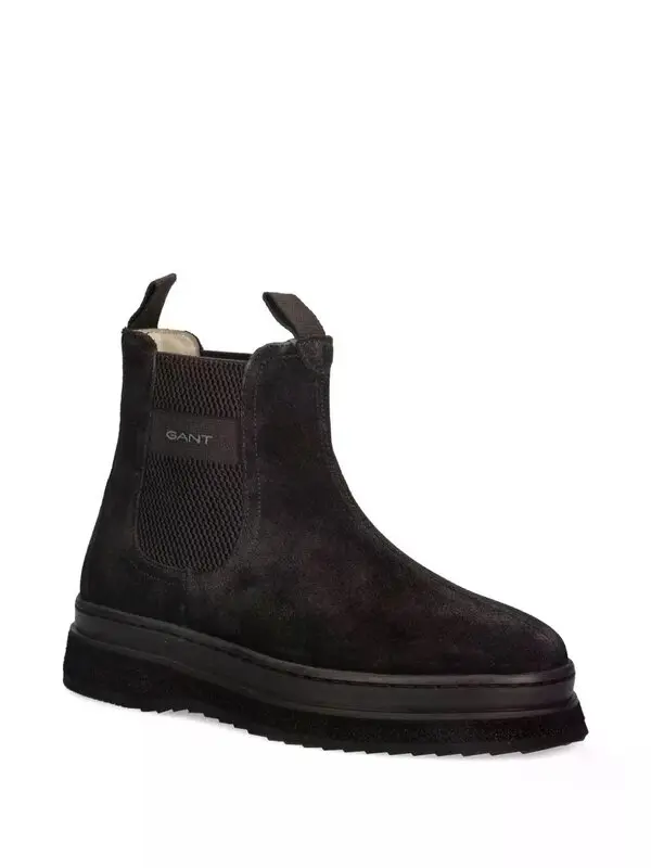 Gant Sistown Pull-tab Platform Boots - Brown