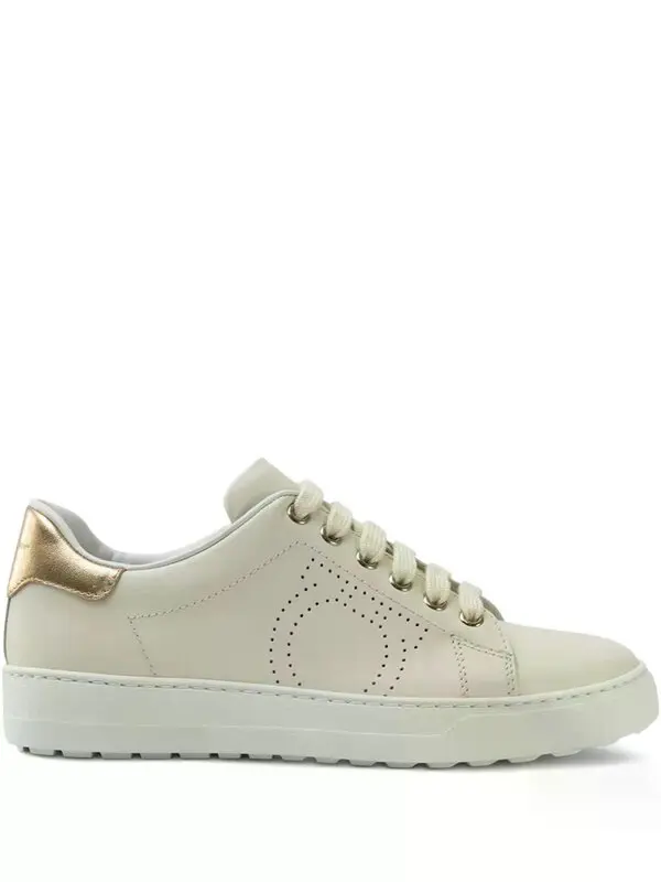 FERRAGAMO Perforated Detail Sneakers