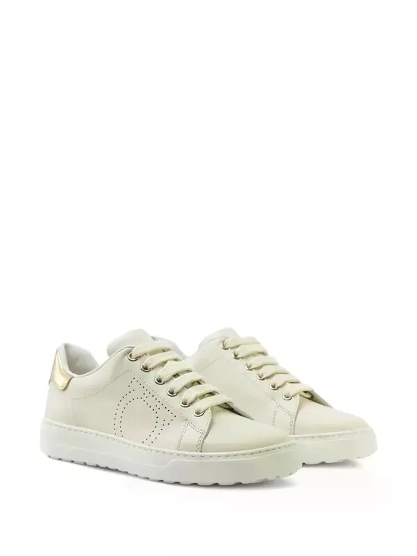 FERRAGAMO Perforated Detail Sneakers