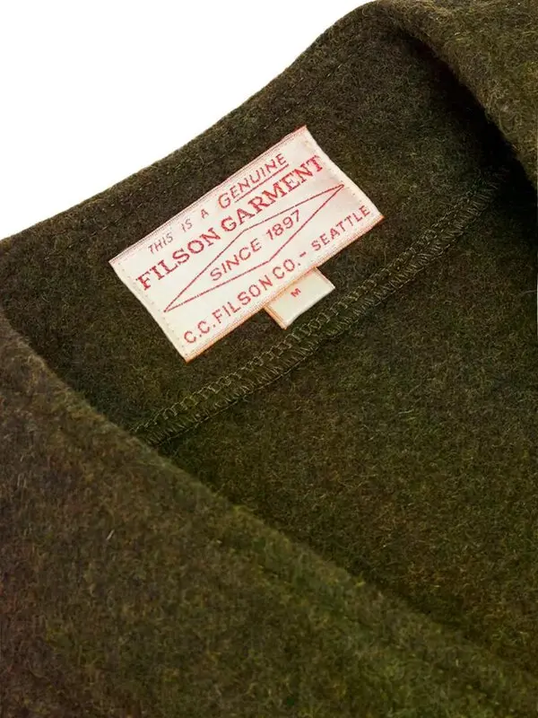 Filson Buttoned Mackinaw Wool Waistcoat