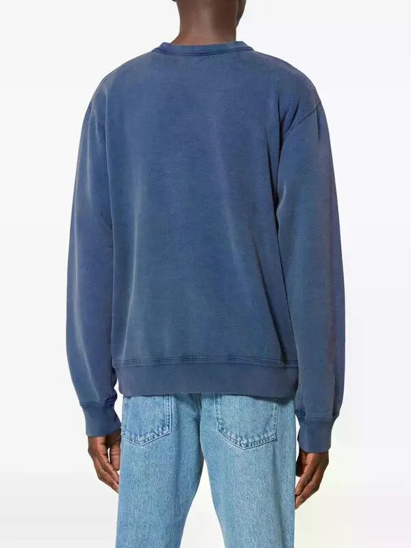 MARANT Mikoy Logo-print Sweatshirt - Blue