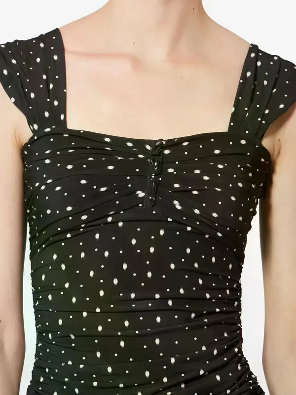 Isabel Marant Étoile Polka-dot Gemina Top - Black