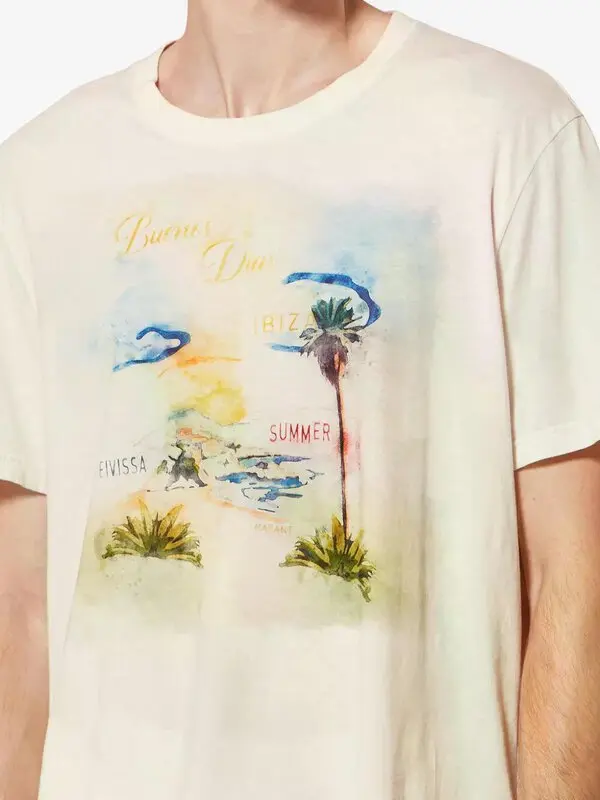 MARANT Honore Graphic-print T-shirt