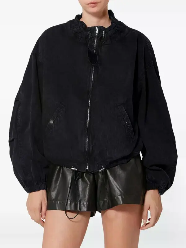 MARANT ETOILE Plume Cotton Jacket - Black