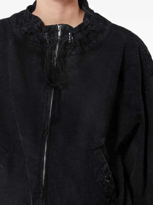 MARANT ETOILE Plume Cotton Jacket - Black