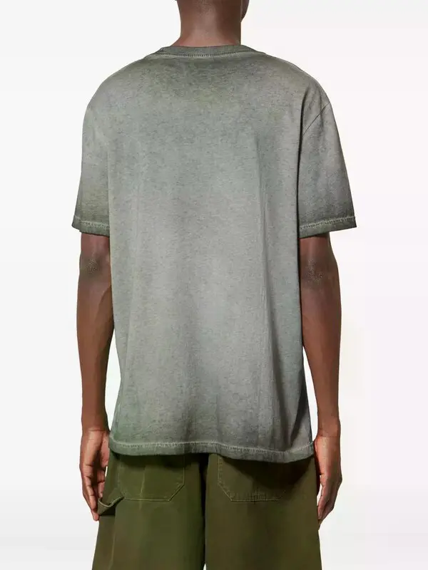 MARANT Honore Logo-embroidered T-shirt - Green