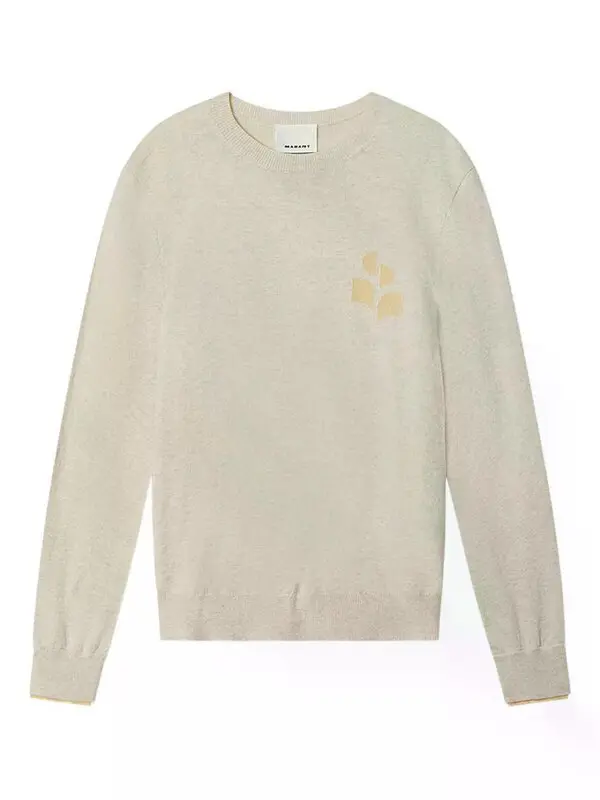 MARANT Antea Logo-detail Pullover - Neutrals