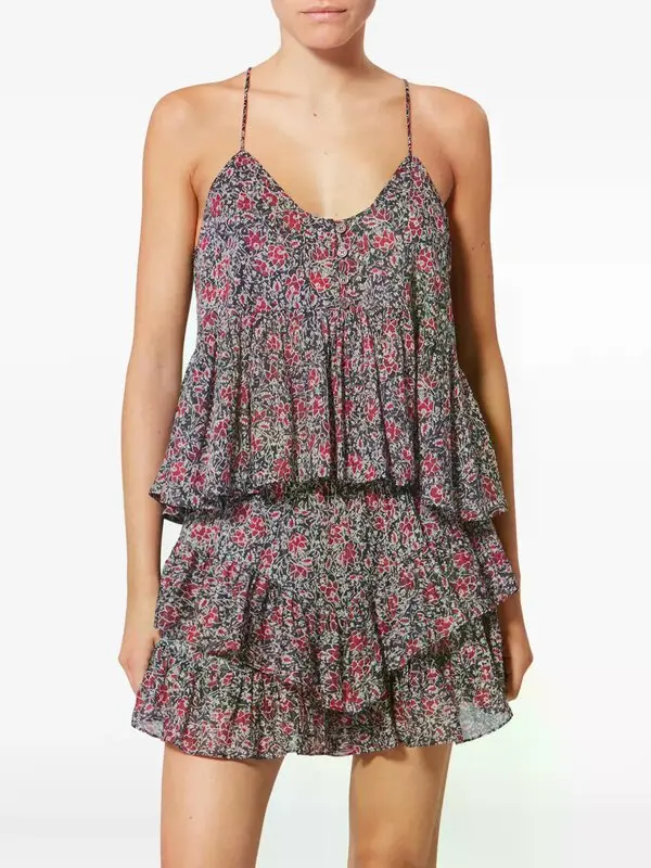 MARANT ETOILE Lirhetta Ruffled Top