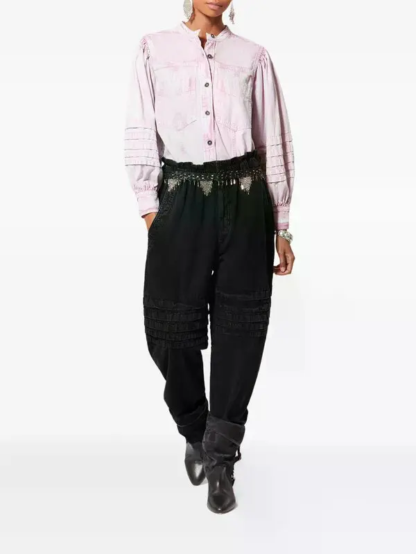 MARANT ETOILE Mellya Trousers - Black
