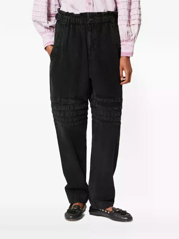 MARANT ETOILE Mellya Trousers - Black