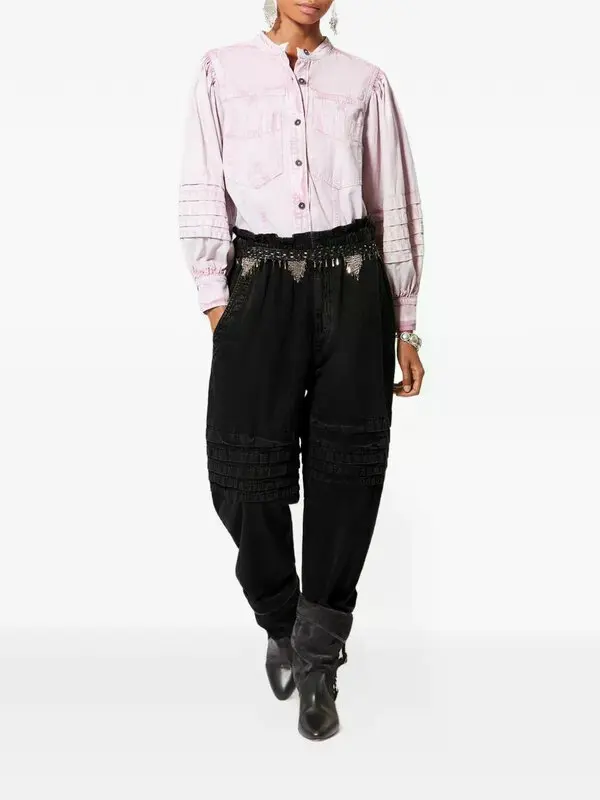 MARANT ETOILE Mellya Trousers - Black