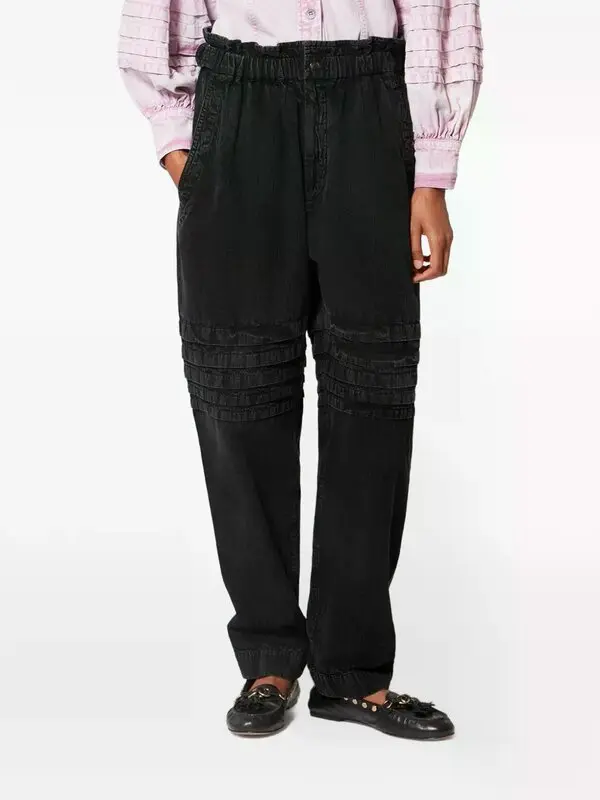 MARANT ETOILE Mellya Trousers - Black