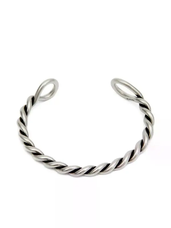 MARANT Roy Twisted Cuff Bracelet - Silver