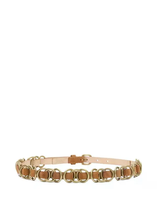 Isabel Marant Étoile Livo Leather Belt - Brown