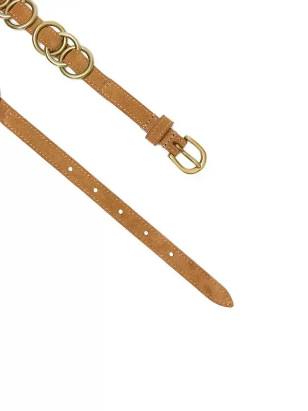 Isabel Marant Étoile Livo Leather Belt - Brown