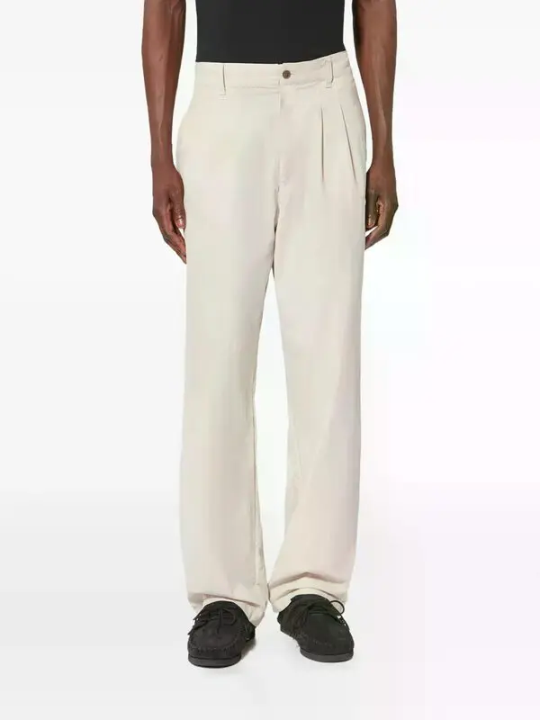 MARANT Yostin Pleated Trousers - Neutrals