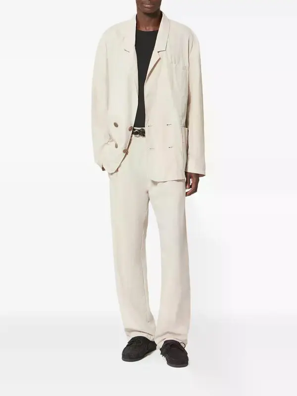 MARANT Yostin Pleated Trousers - Neutrals
