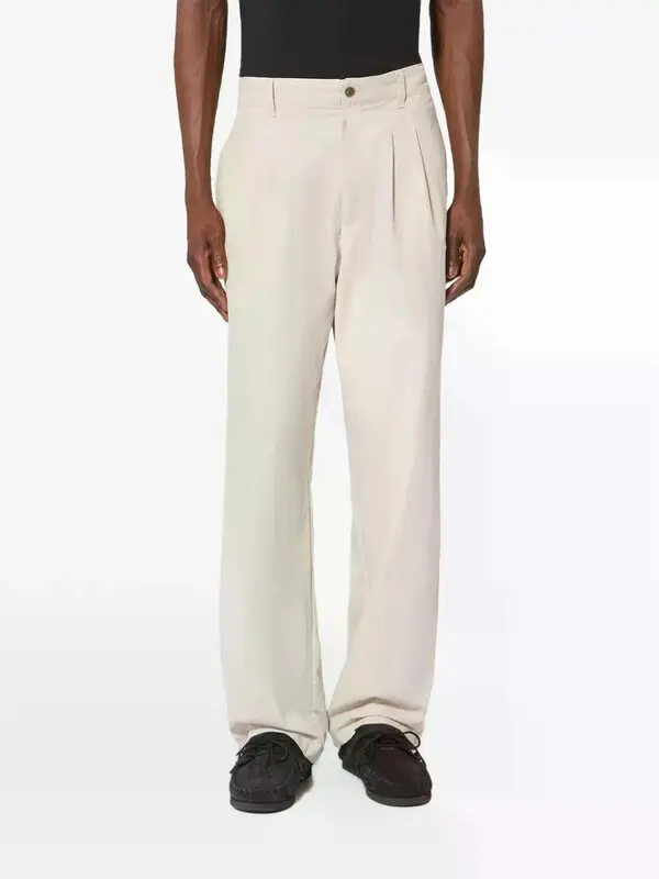 MARANT Yostin Pleated Trousers - Neutrals