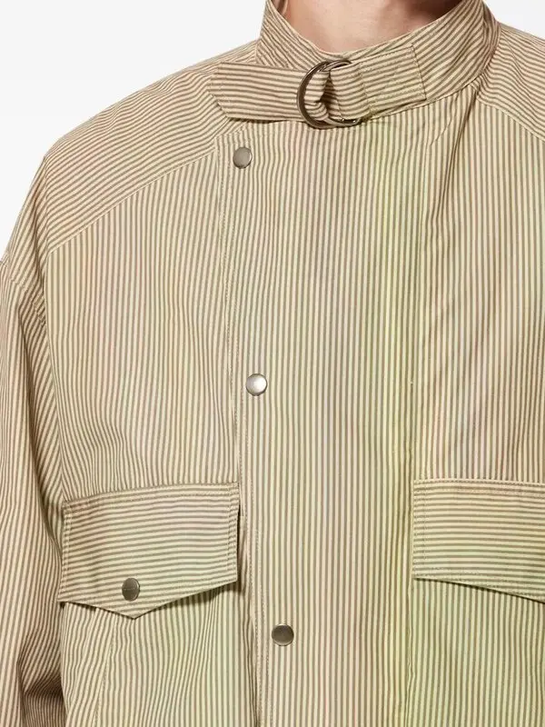 MARANT Corto Striped Jacket - Neutrals